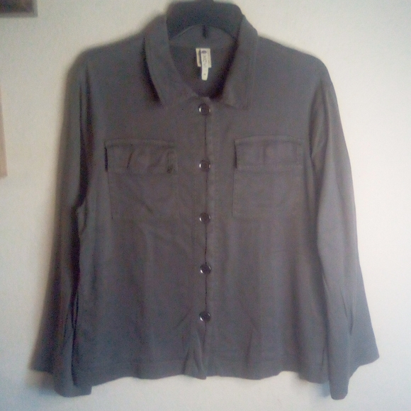 XCVI | Jackets & Coats | Xcvi Cargo Lagenlook Jacket | Poshmark